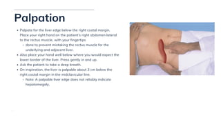 Physical Examination of the Abdomen | PPT