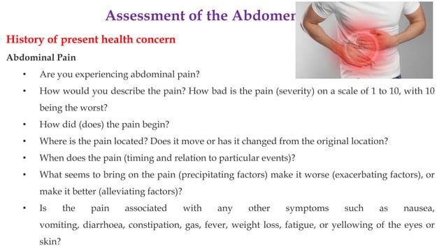 Clinical Examinations of the Abdomen with Images | PPTX