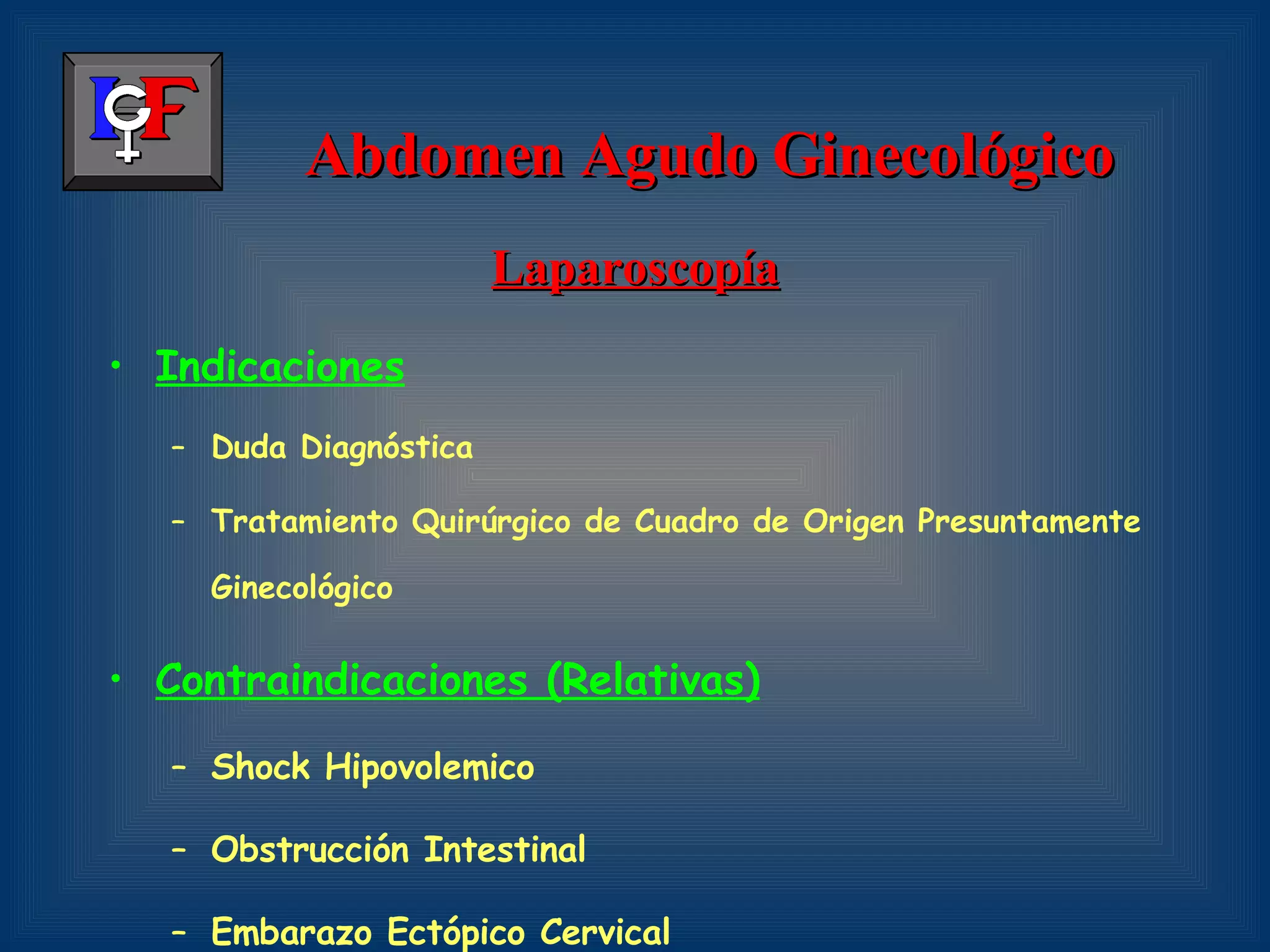 Abdomen Agudo y Embarazo Ectópico | PPT | Pregnancy | Reproductive Health