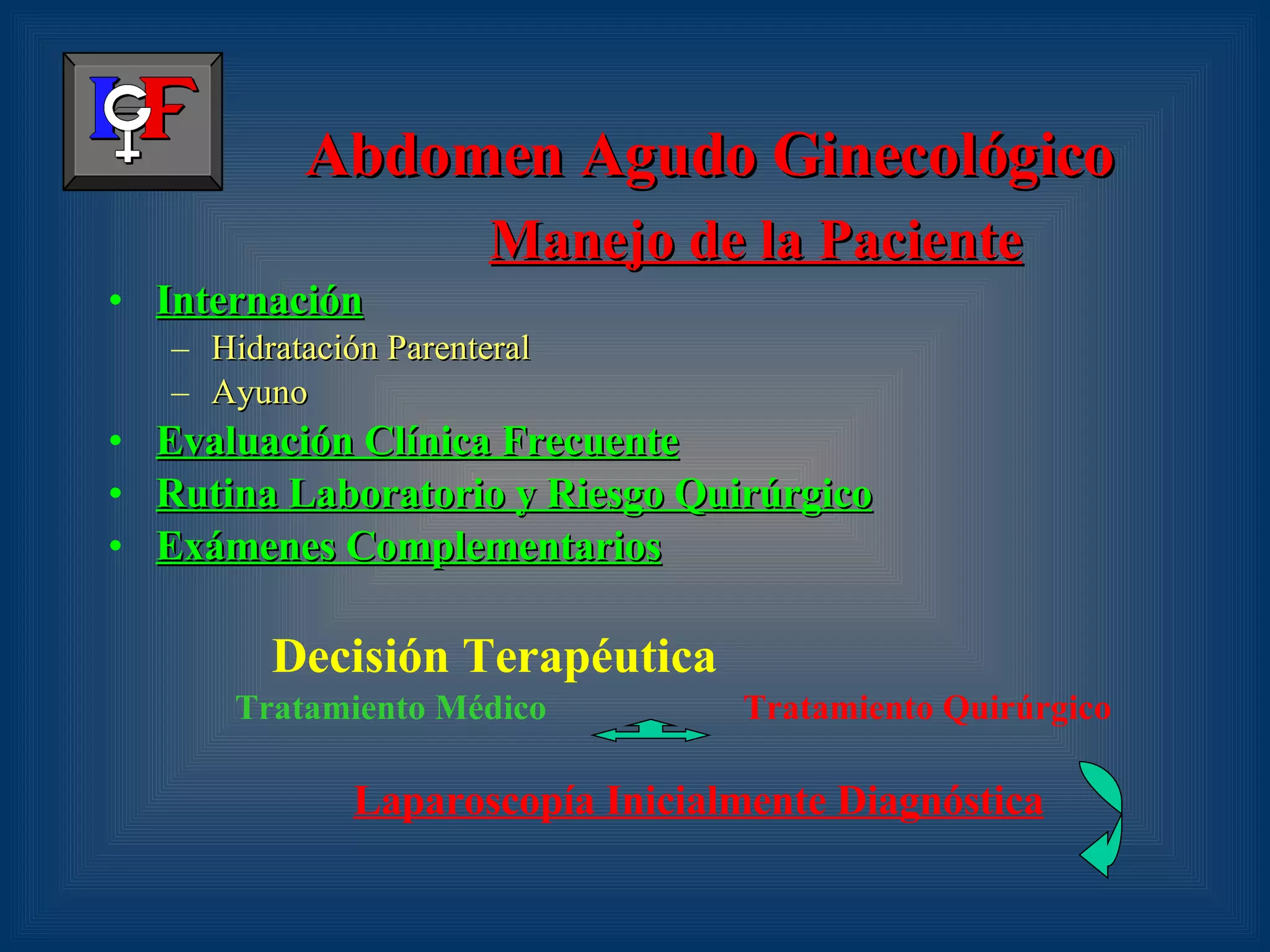 Abdomen Agudo y Embarazo Ectópico | PPT | Pregnancy | Reproductive Health