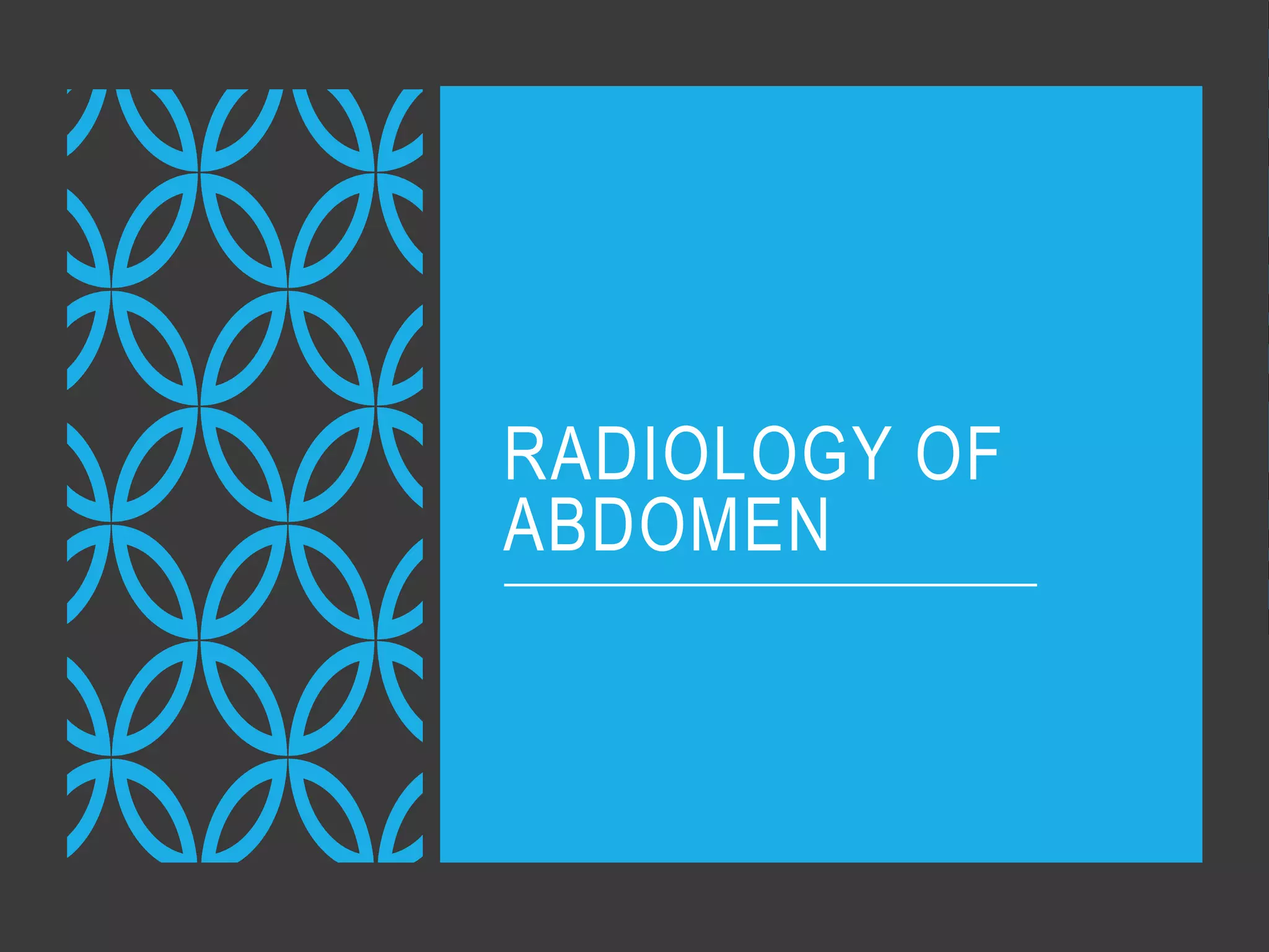 Abdomen surface marking and radiology | PPTX