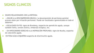 Abdomen agudo | PPTX