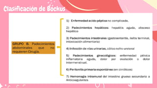 Abdomen agudo, que es, clasificación y generalidades | PDF