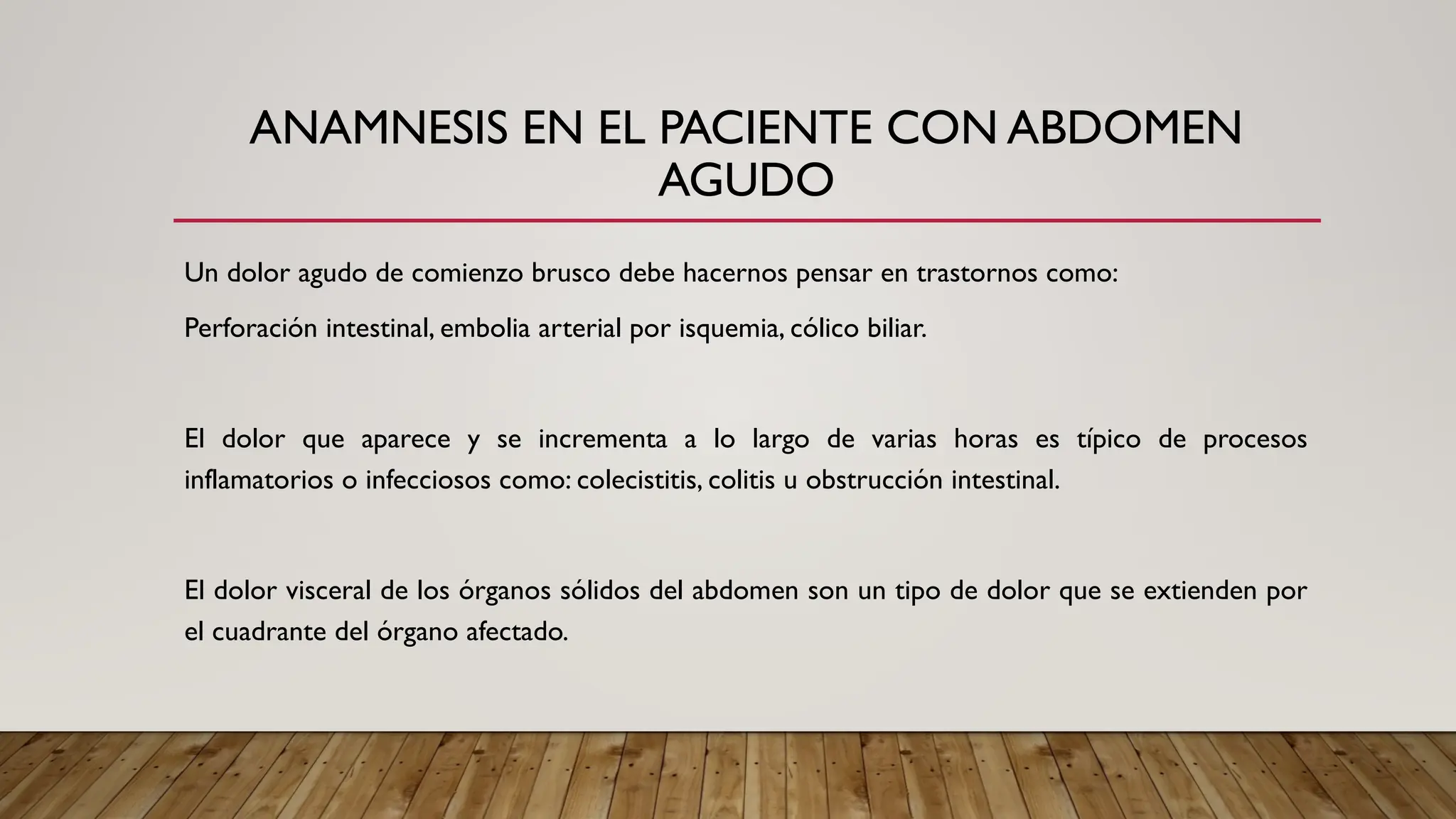 Abdomen agudo, ABDOMEN QUIRURGICO .pptx