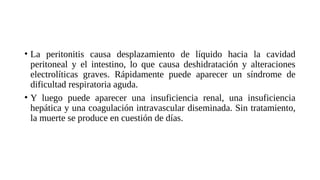 Abdomen Agudo fisiopatologia y semiologia | PPTX