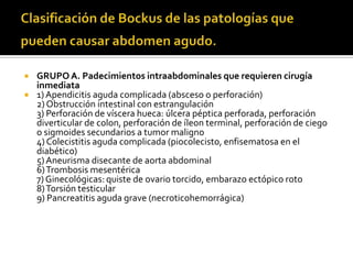 Abdomen agudo alma viri | PPTX