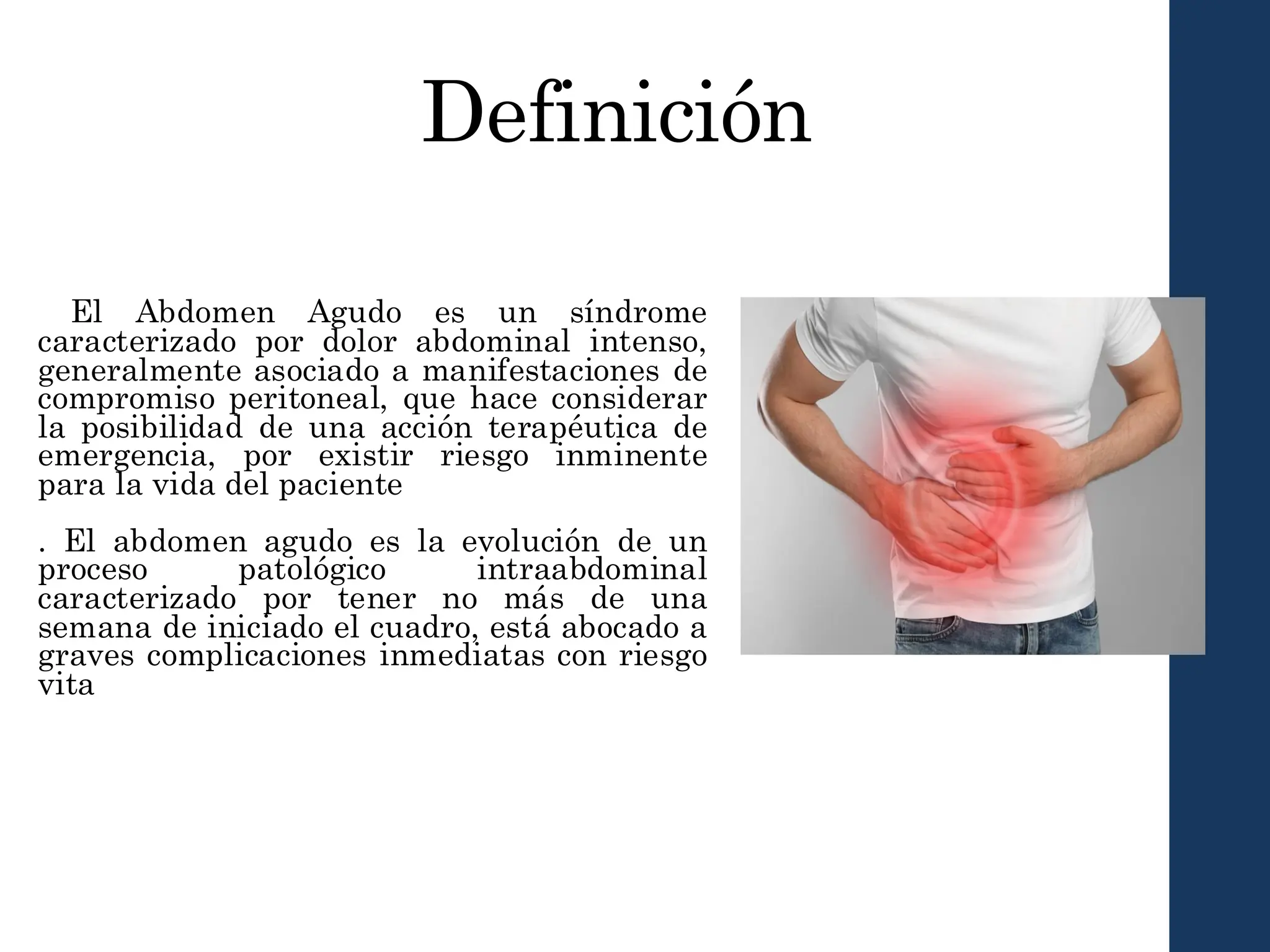 abdomen agudo y abdomen quirúrgico Anatomía | PDF