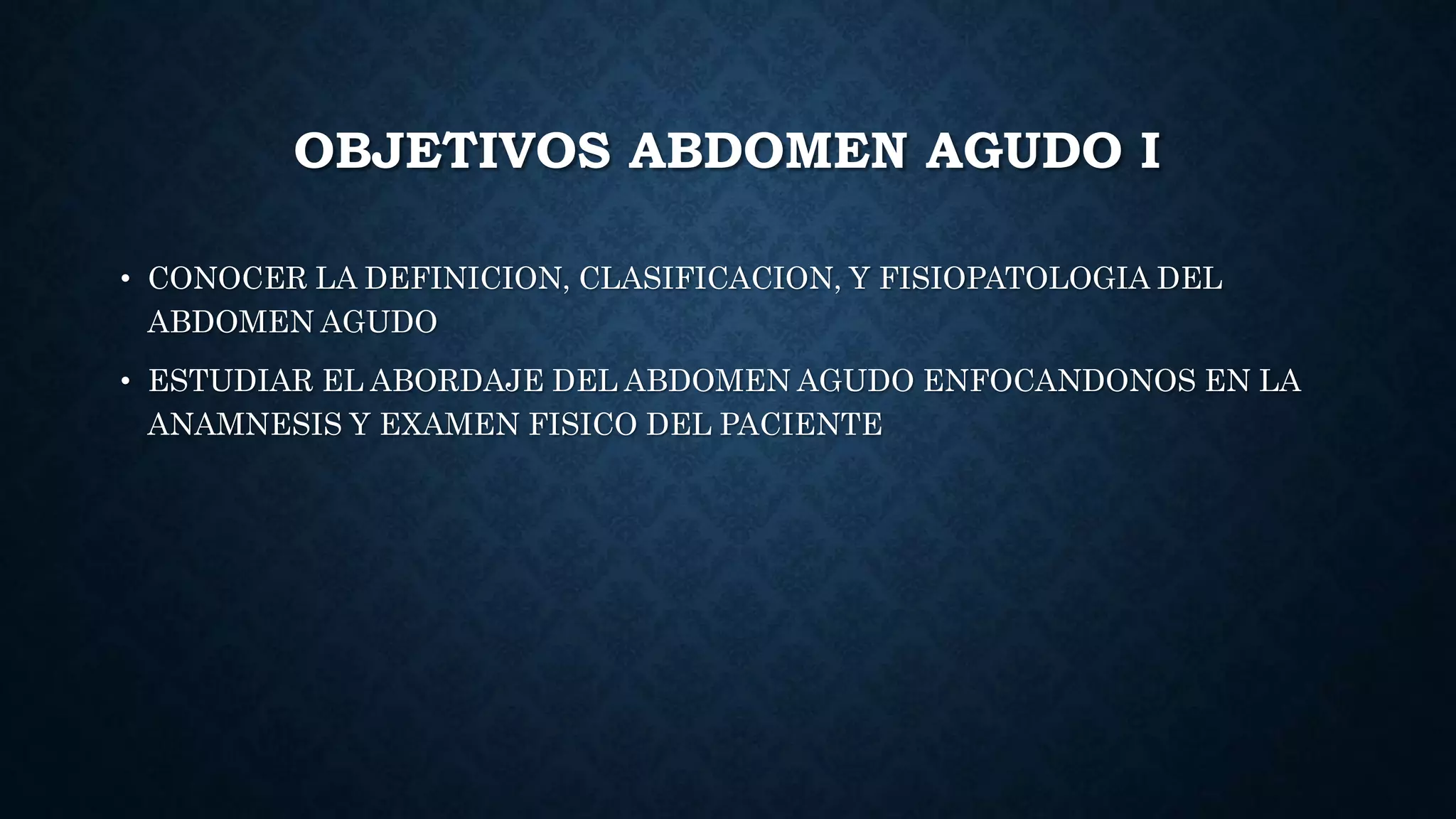 Abdomen agudo giusto | PPTX