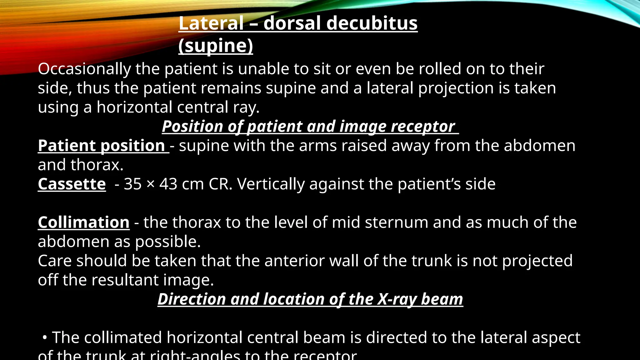 Abdomen and pelvis radiography in practise .ptx
