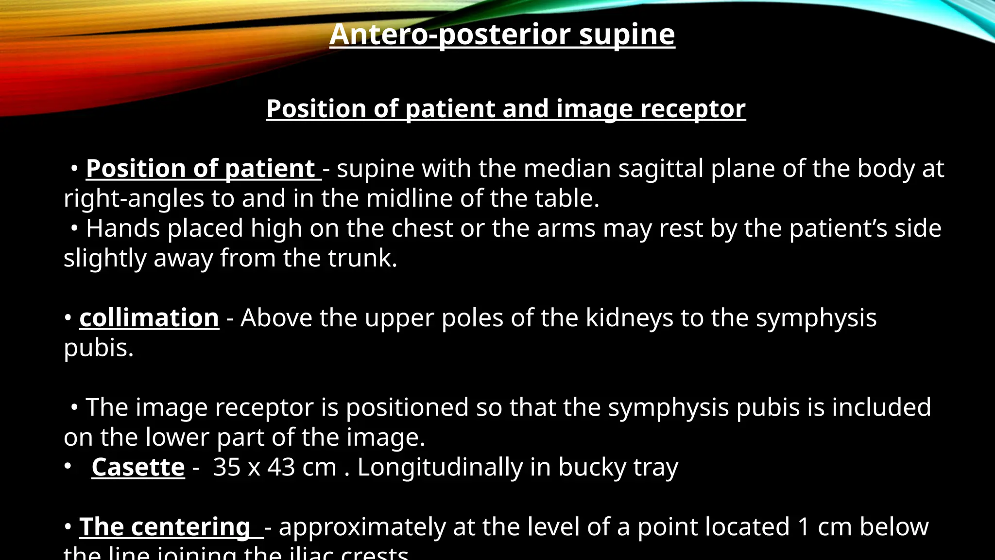 Abdomen and pelvis radiography in practise .ptx