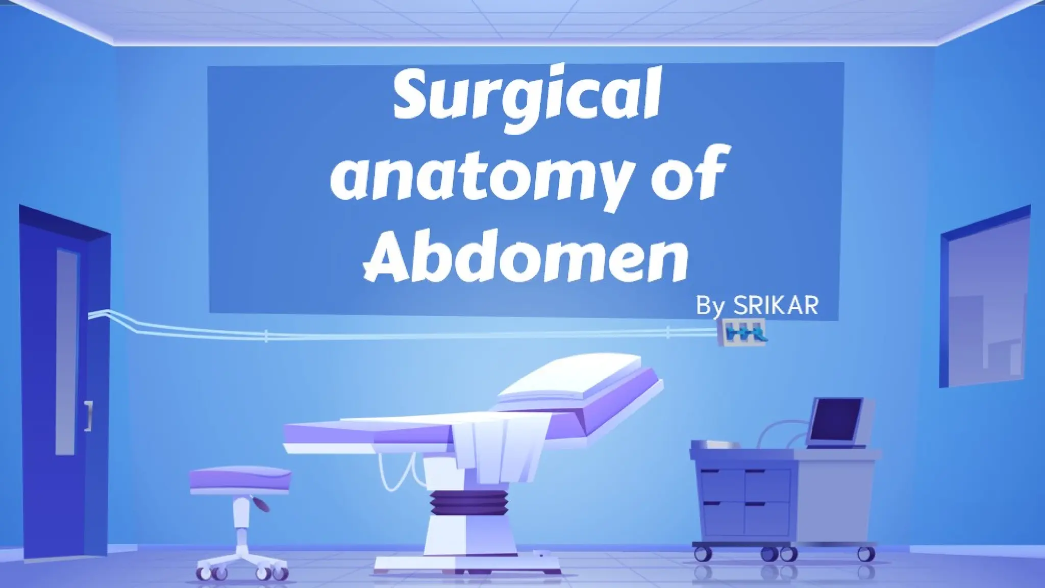 Surgical aspects of abdomen - made by Srikar | PPTX