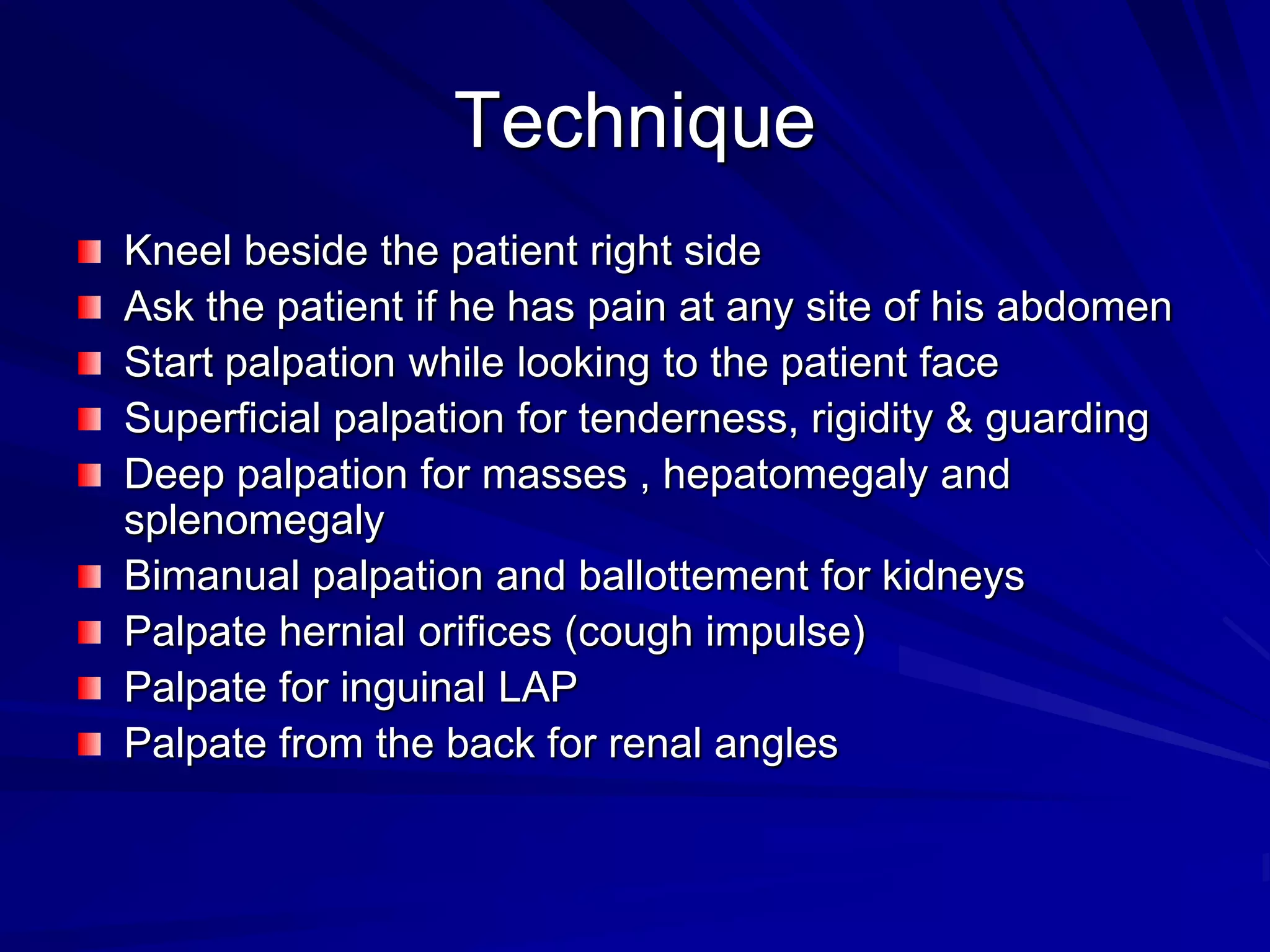 Abdomen examination ms 2021 | PDF
