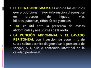 Abdomen quirúrgico | PPTX