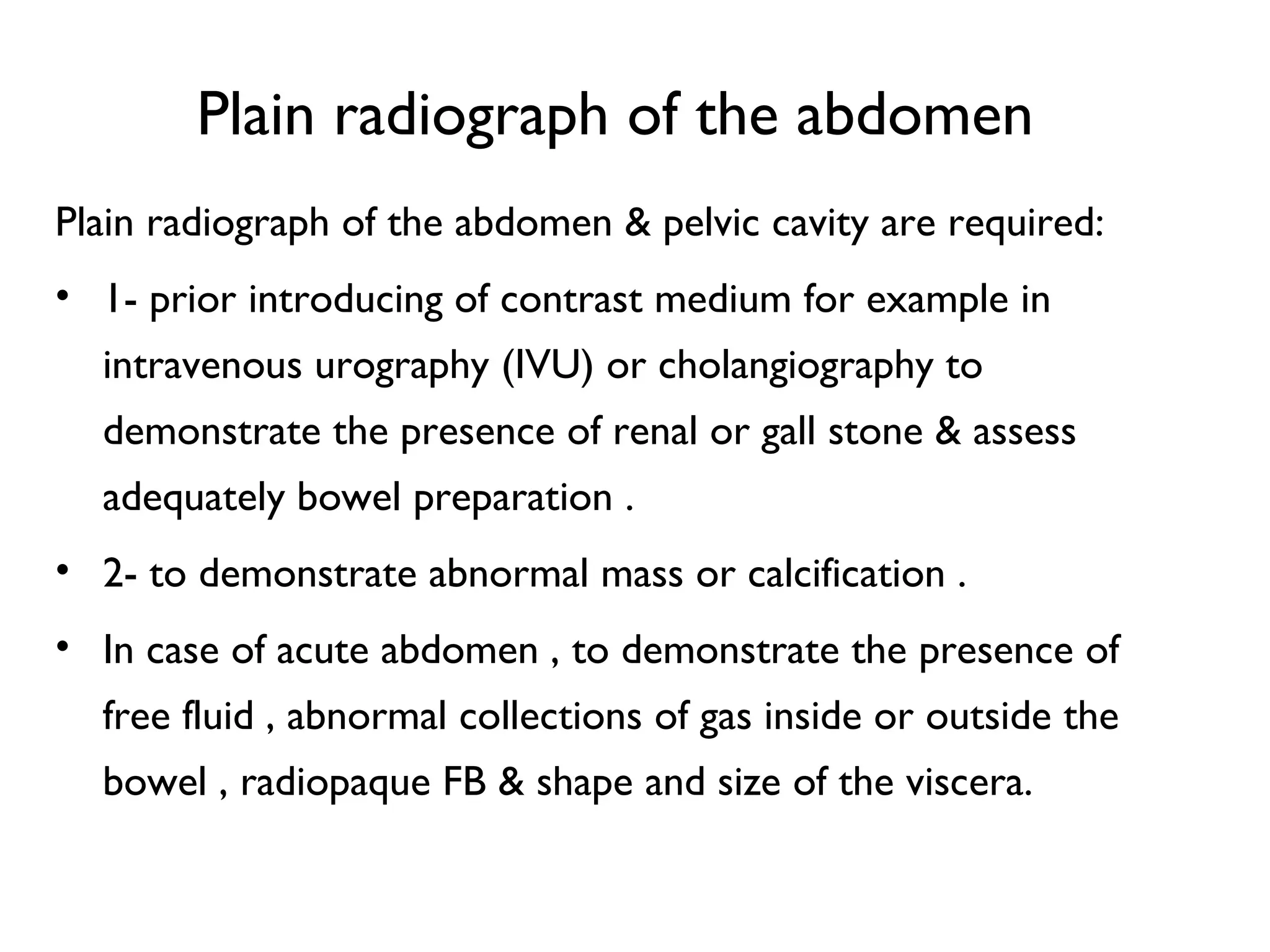 Abdomen radiography | PPT