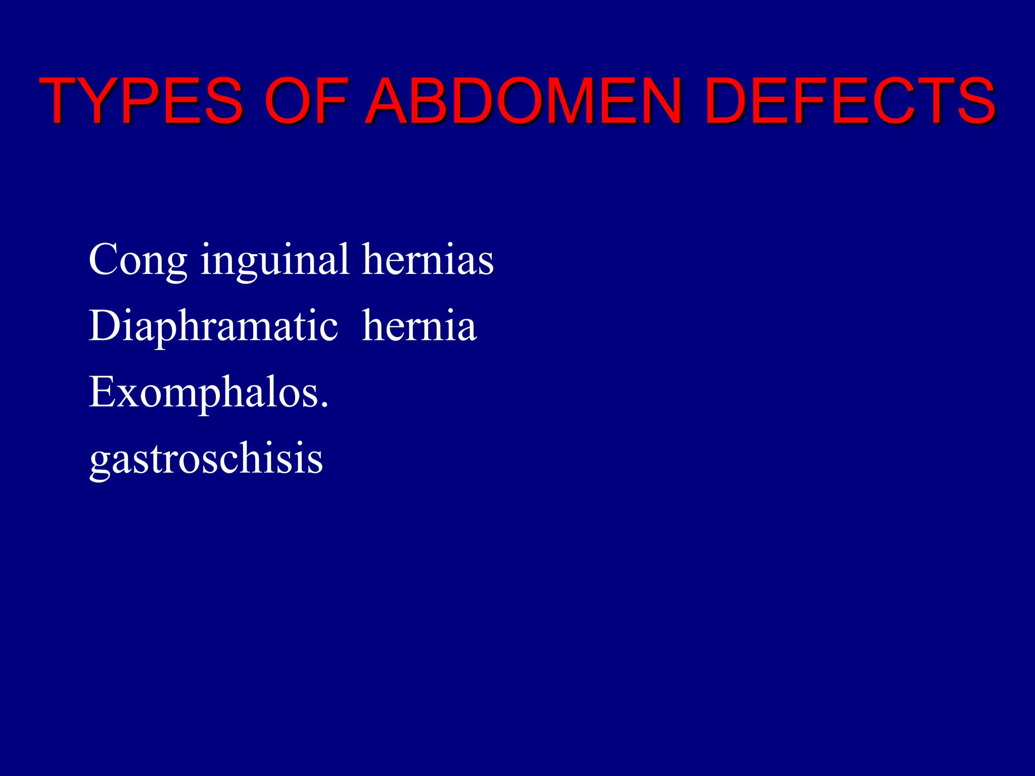 abdomen wall defects in neonate,exomphalos.ppt