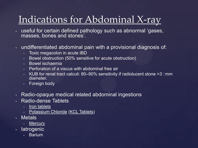 X Ray Normal Abdomen | PPTX