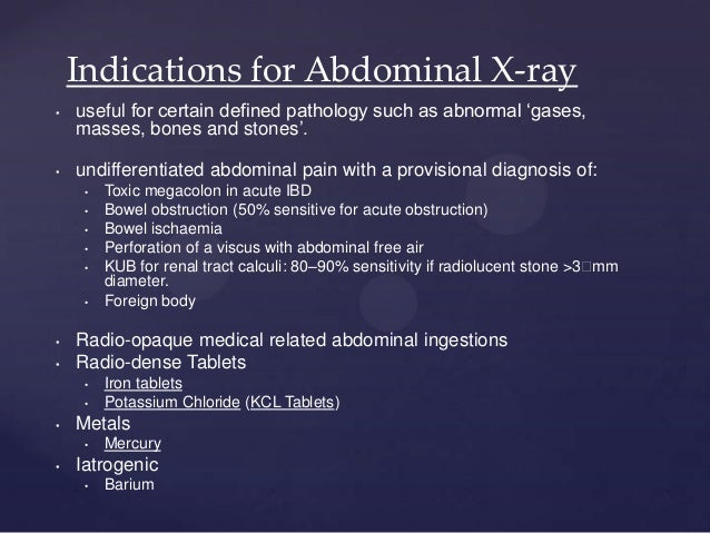 X Ray Normal Abdomen
