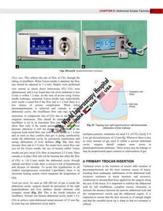 Abdominal Access Techniques at world laparoscopy hospital | DOC