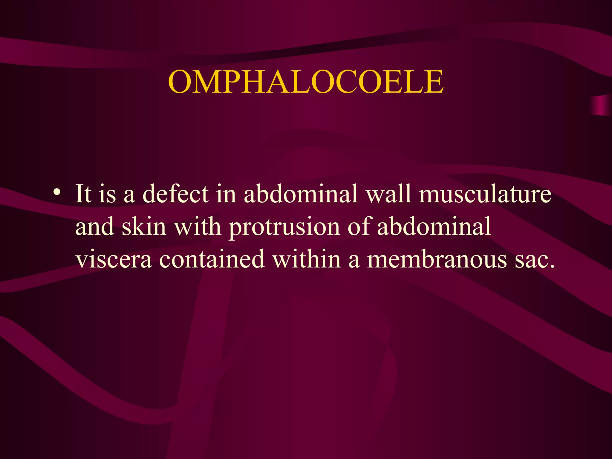Abdominal wall-defects | PPT