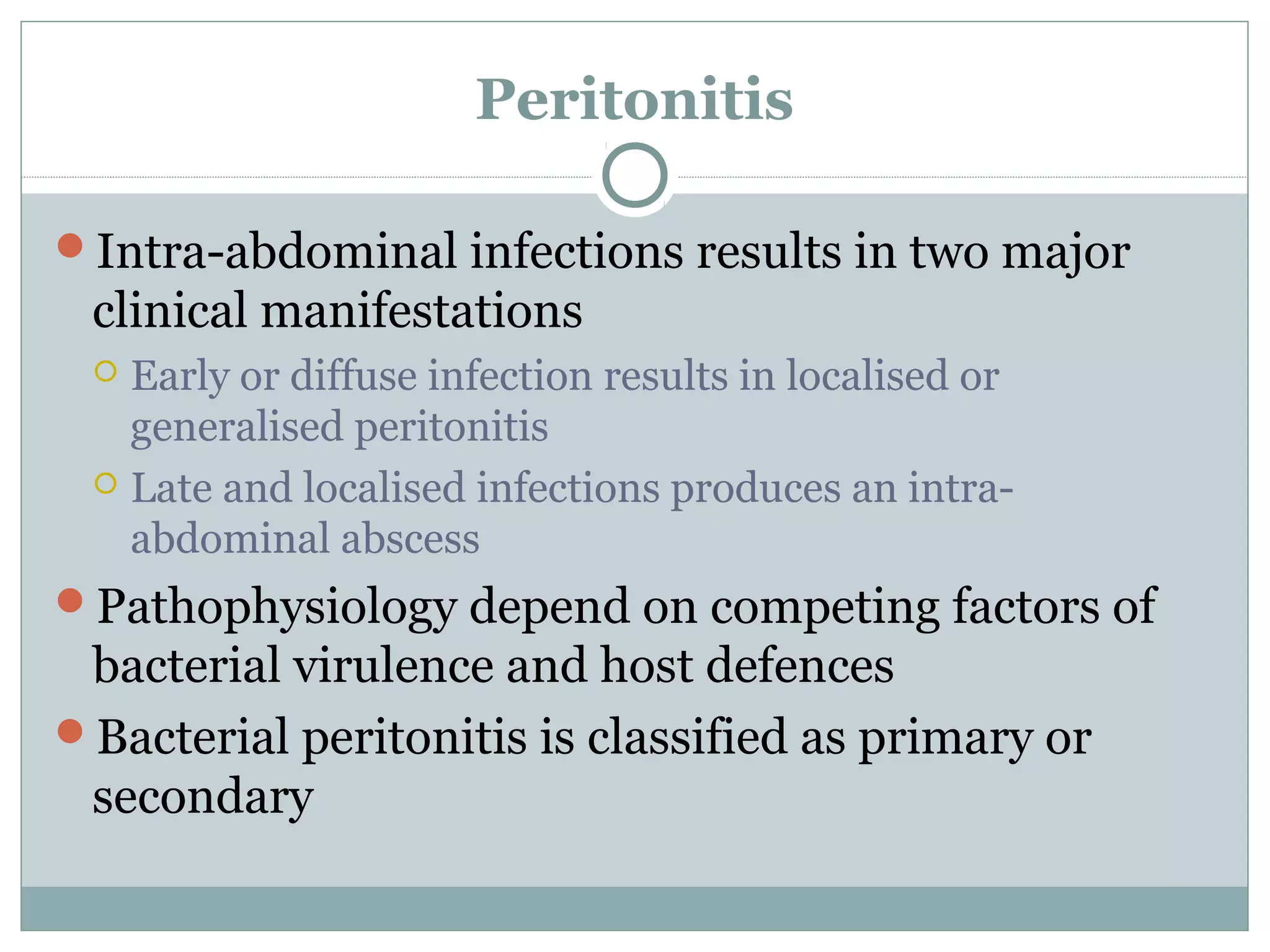 Abdominal access | PPT