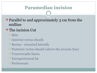 Abdominal access | PPT