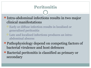 Abdominal access | PPT