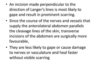 Abdominal access presentation | PPTX