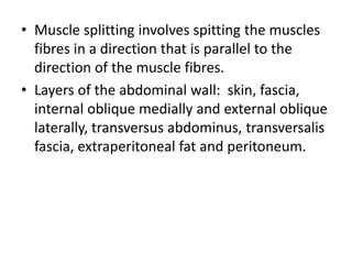 Abdominal access presentation | PPTX
