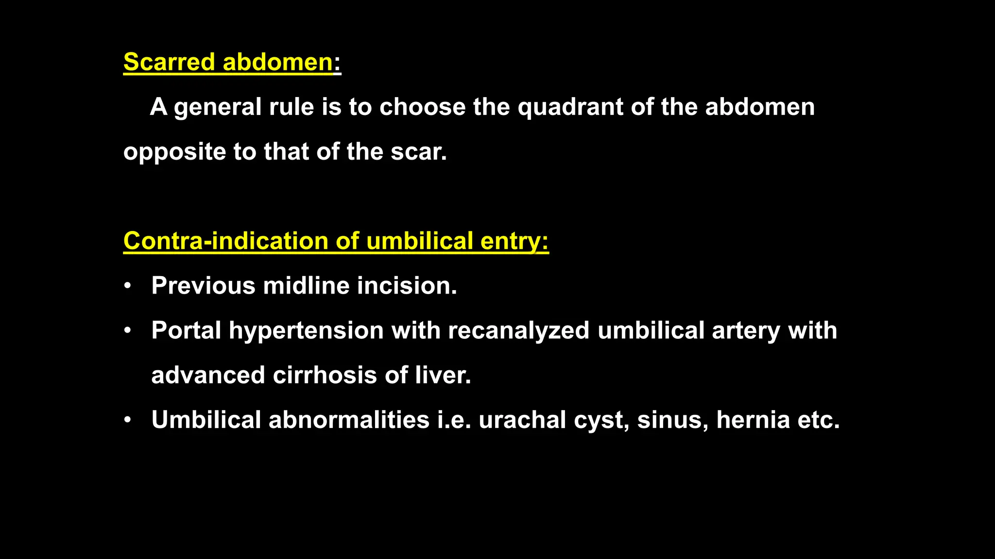 Abdominal Access Techniques in laparoscopy | PPT