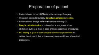 Abdominal Access Techniques in laparoscopy | PPTX