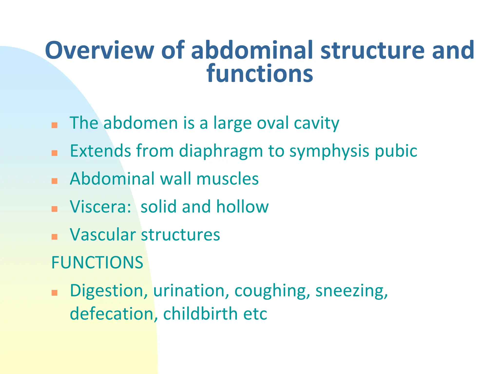 Abdominal Assessment.power point presentation | PPT