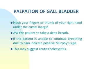 Abdominal Assessment.power point presentation | PPT