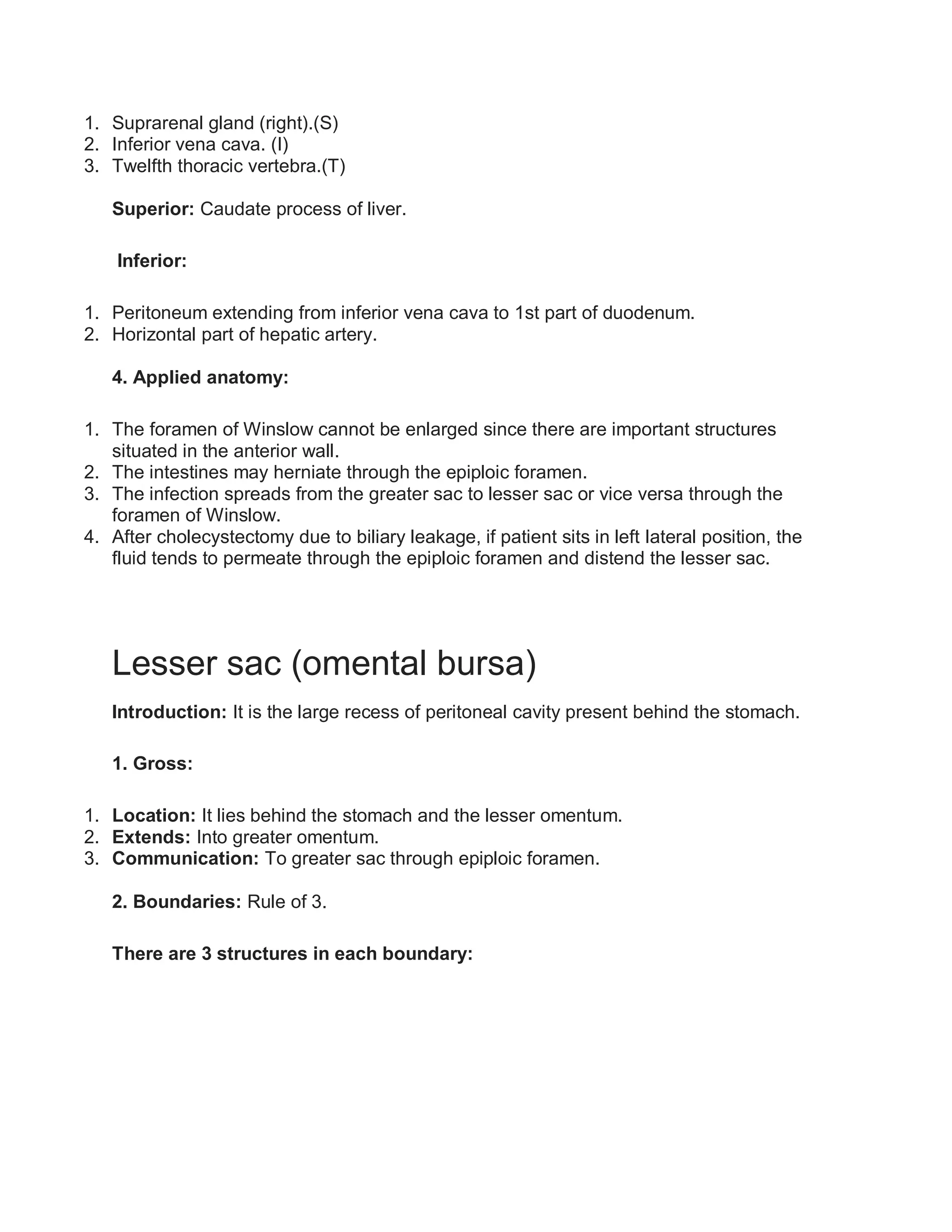 Abdominal Cavity And Peritoneum Questions And Answers | PDF