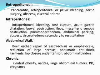 Abdominal compartment syndrome (ACS) .pptx