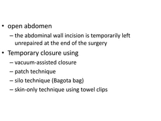 Abdominal compartment syndrome in trauma | PPTX | Medical Health