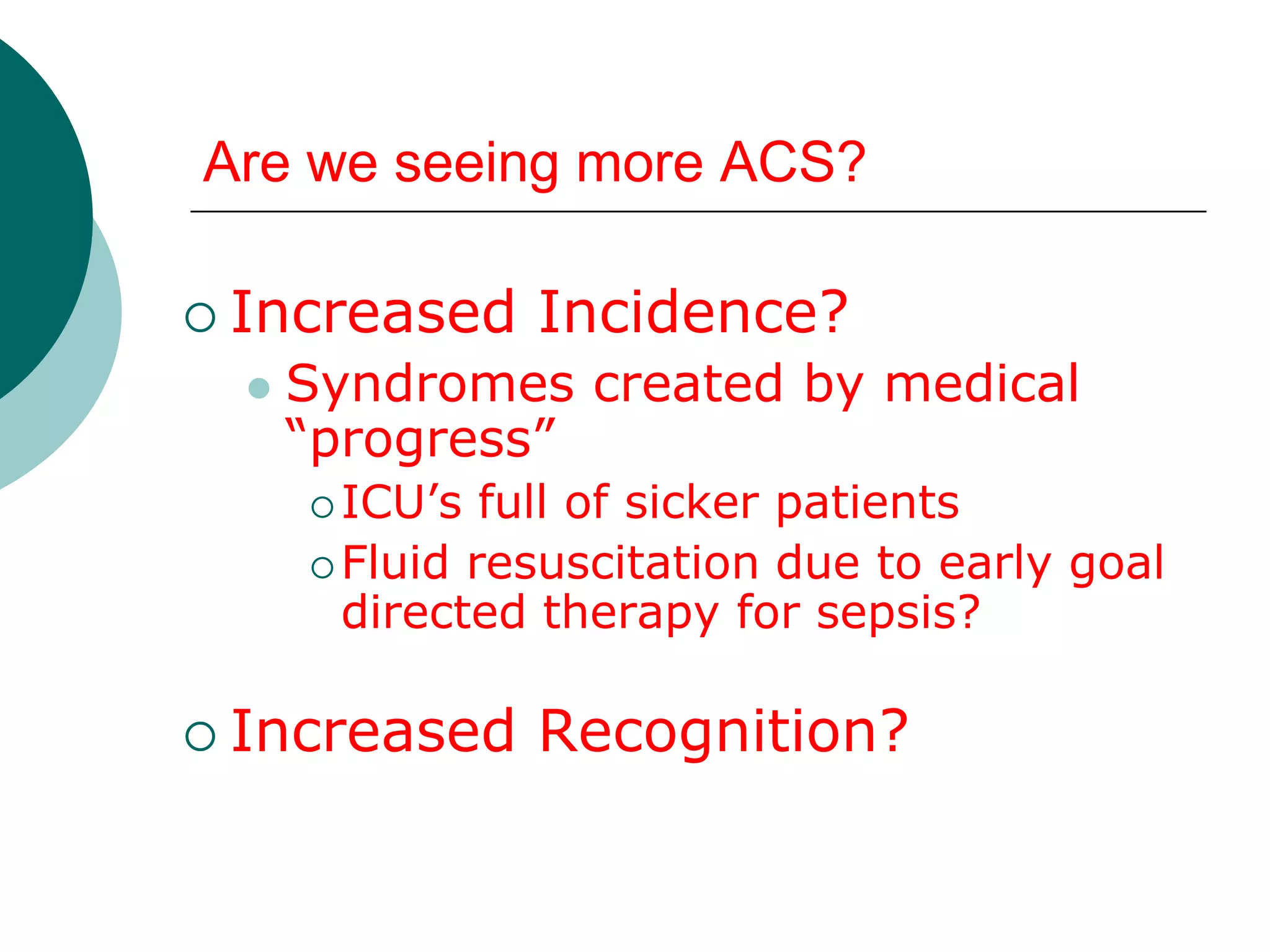 Abdominal compartment syndrome[1] | PPTX