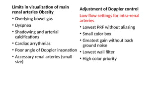 ABDOMINAL DOPPLER AND VASCULAR IMAGING. and pathologies | PPTX