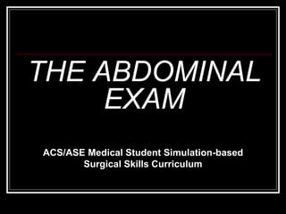 Abdominal Exam.ppt