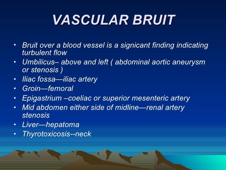 Abdominal examination