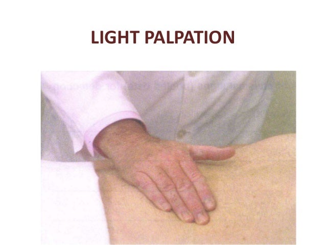 Abdominal examination