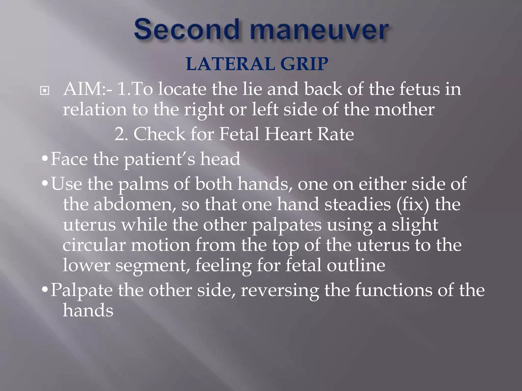 Abdominal examination | PPTX