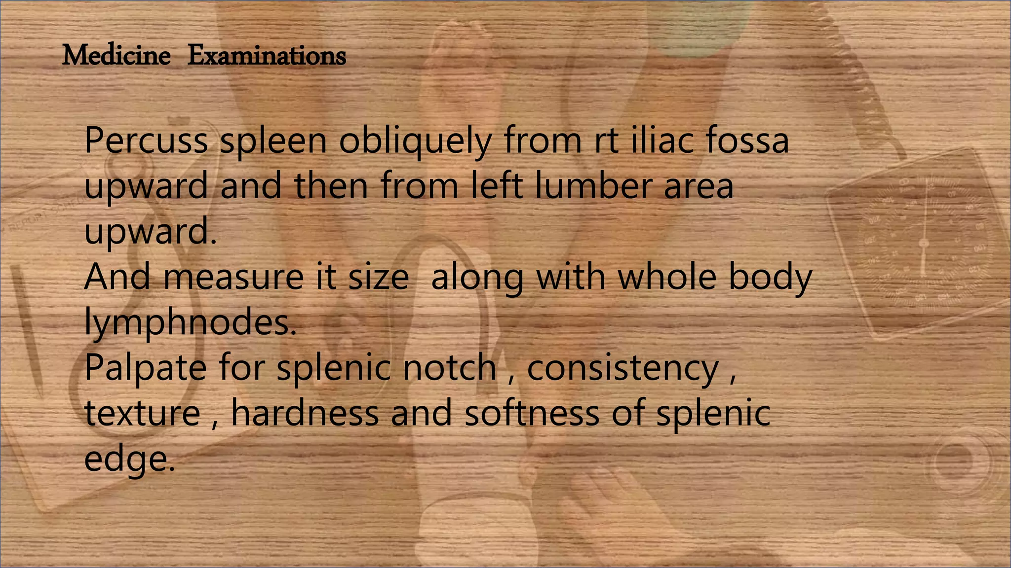 Abdominal examination osce all steps | PPTX