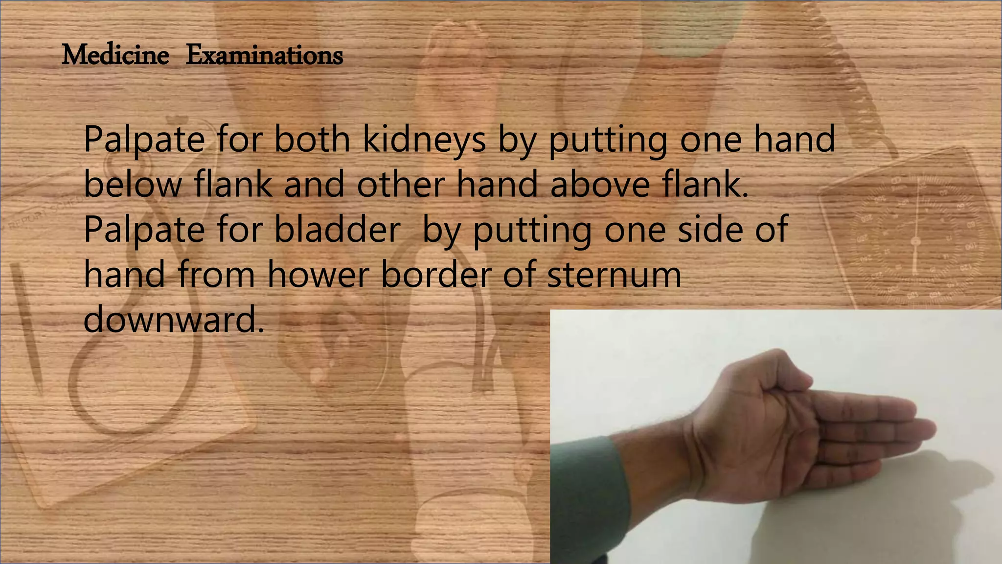 Abdominal examination osce all steps | PPTX