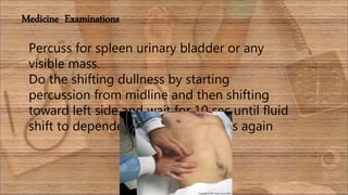 Abdominal examination osce all steps | PPTX