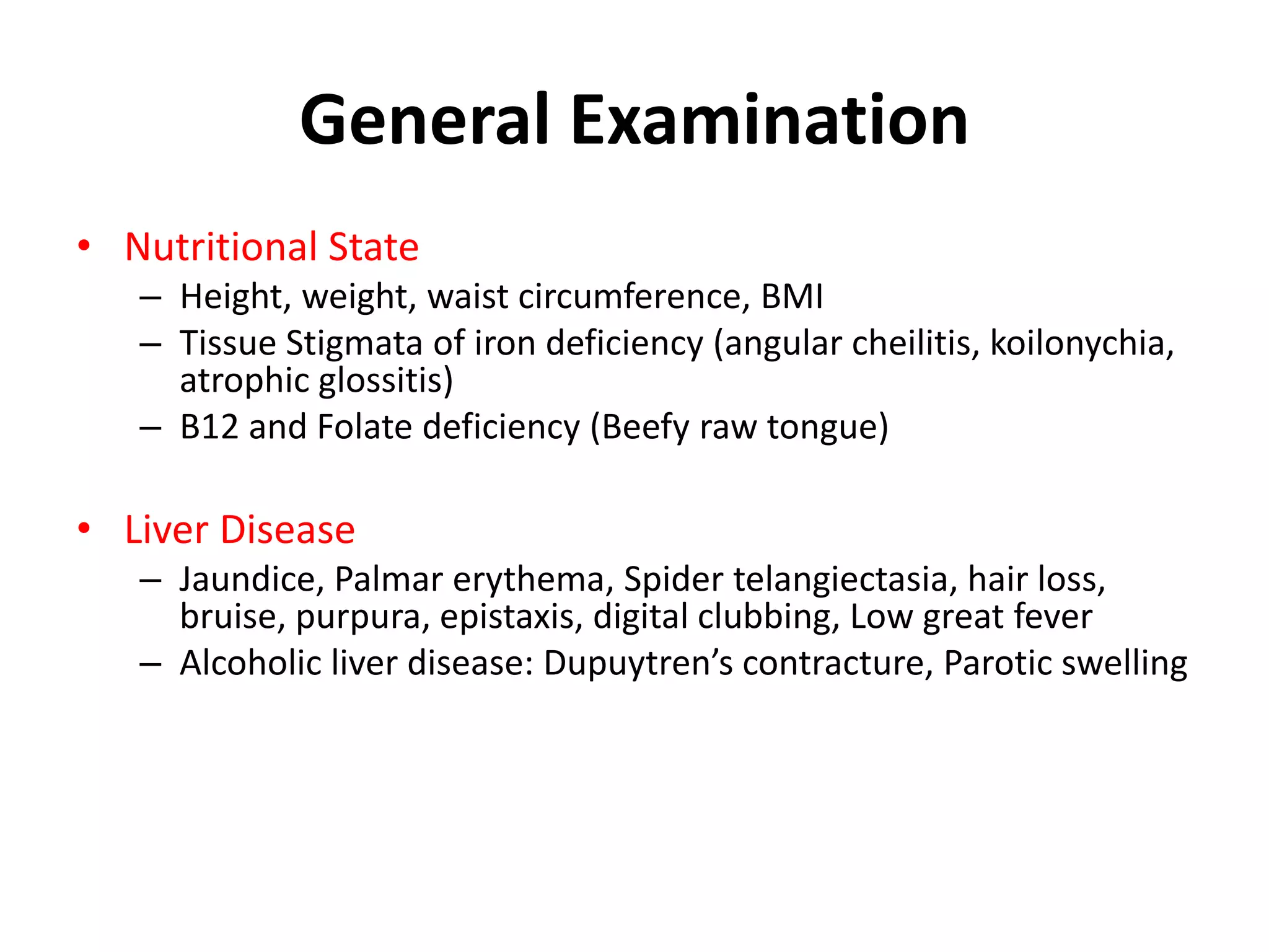 Abdominal Examination | PPTX