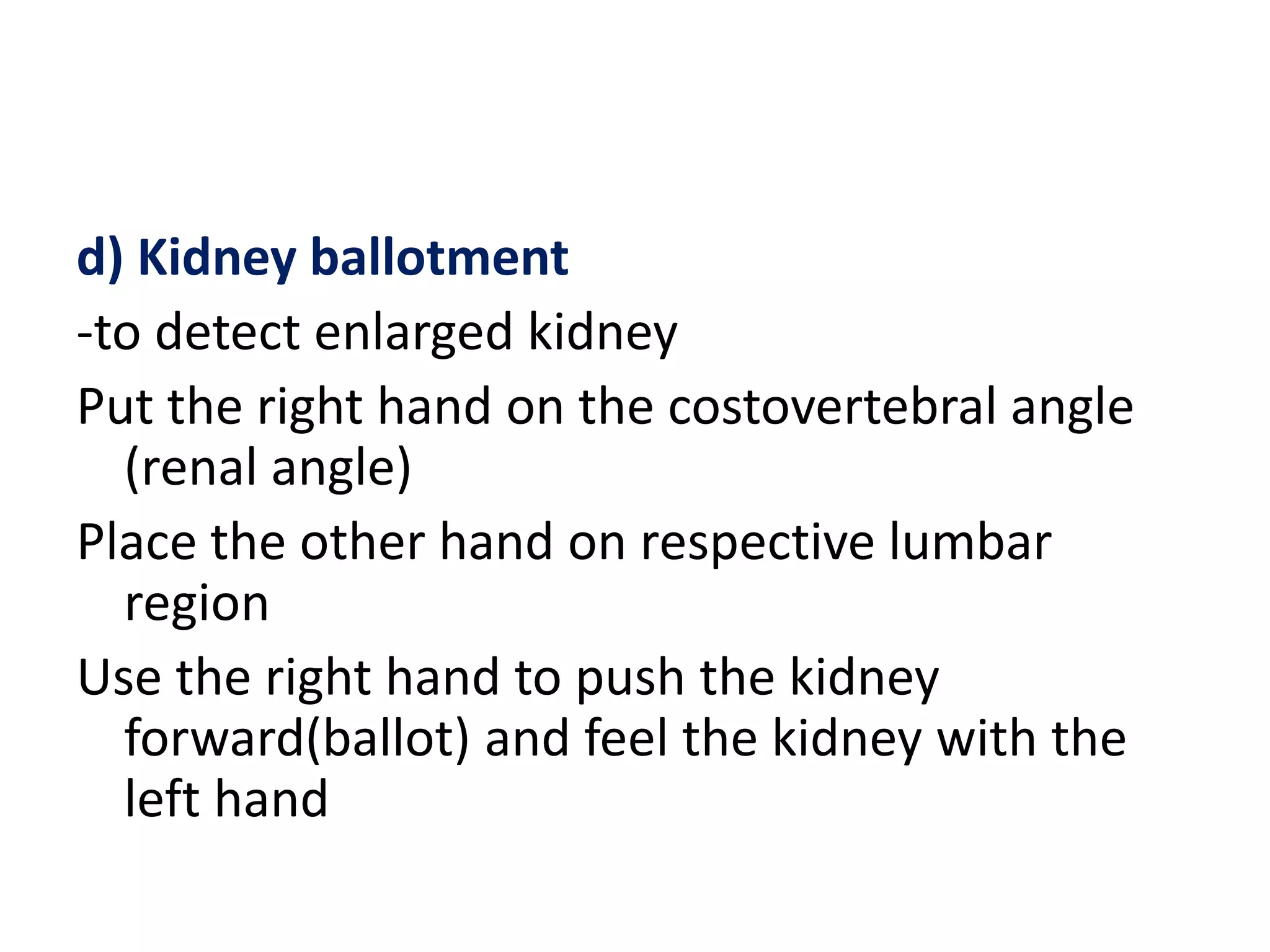 Abdominal Examination | PPTX