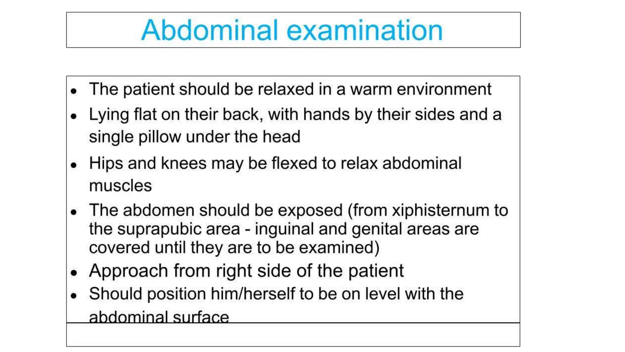 ABDOMINAL EXAMINATION Presentation[1].pptx