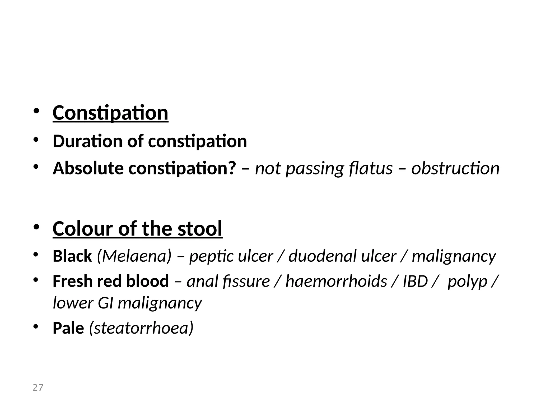 abdominal history taking clincal skills_history taking | PPTX