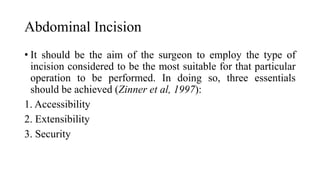 abdominal incision.pptx