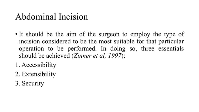 abdominal incision.pptx